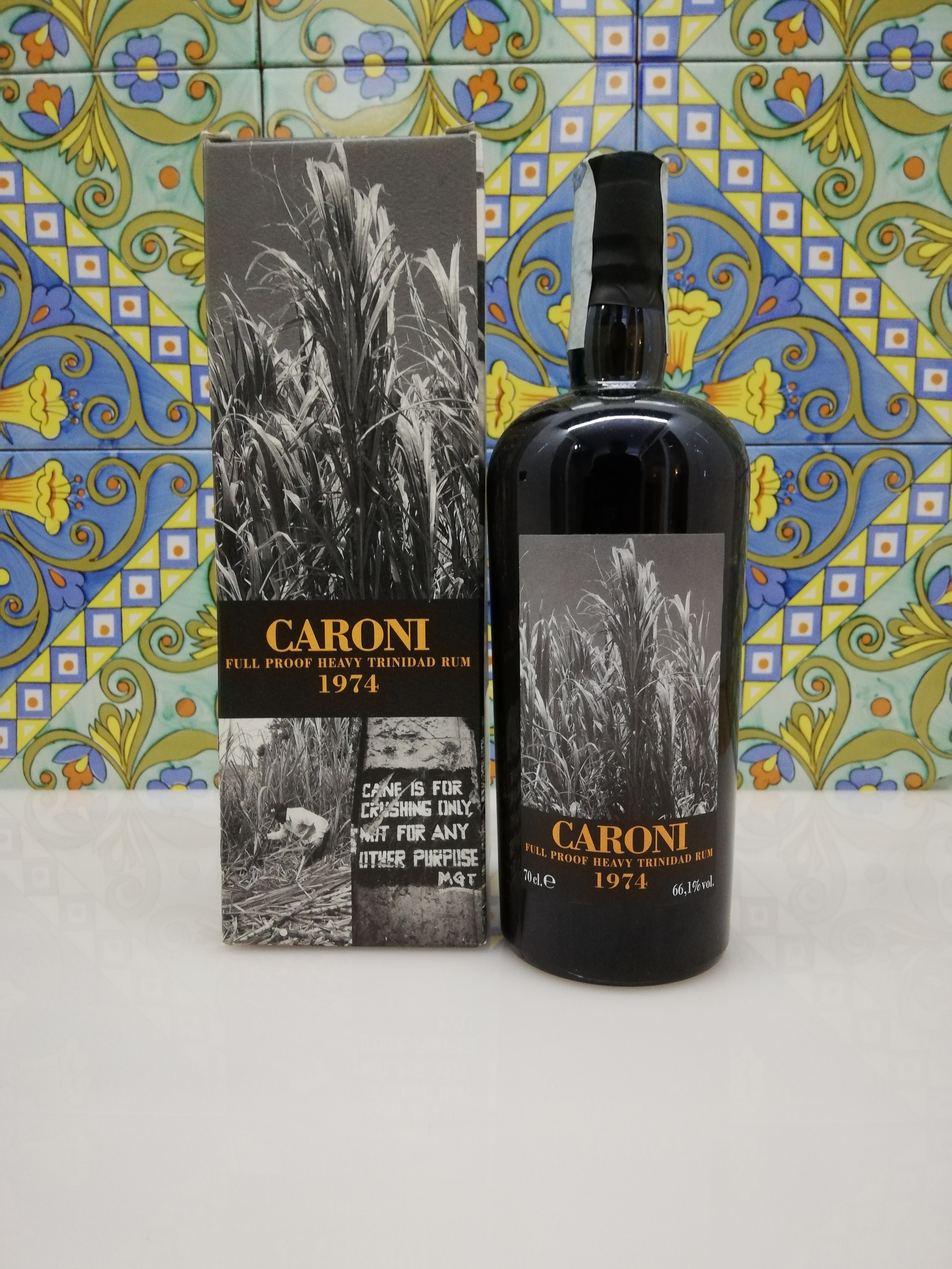 Rum Caroni 1974 Full Proof Heavy Trinidad Rum - 34 Y.O. vol 66,1% cl 70 ...